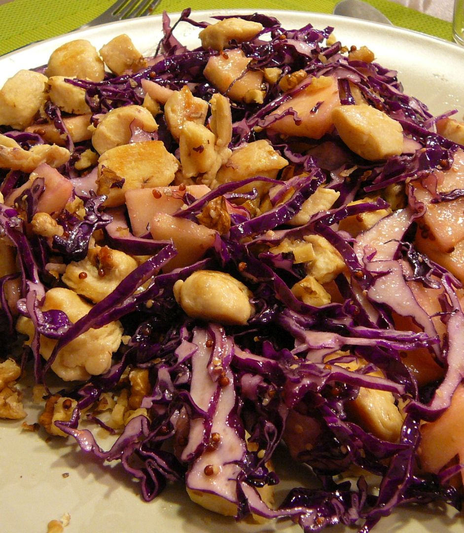 Salade de chou rouge - La cuisine de Stéphanie
